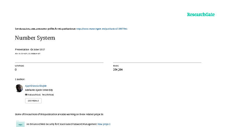 Number System Presentation: Conversions & Examples (CS101) - Studocu