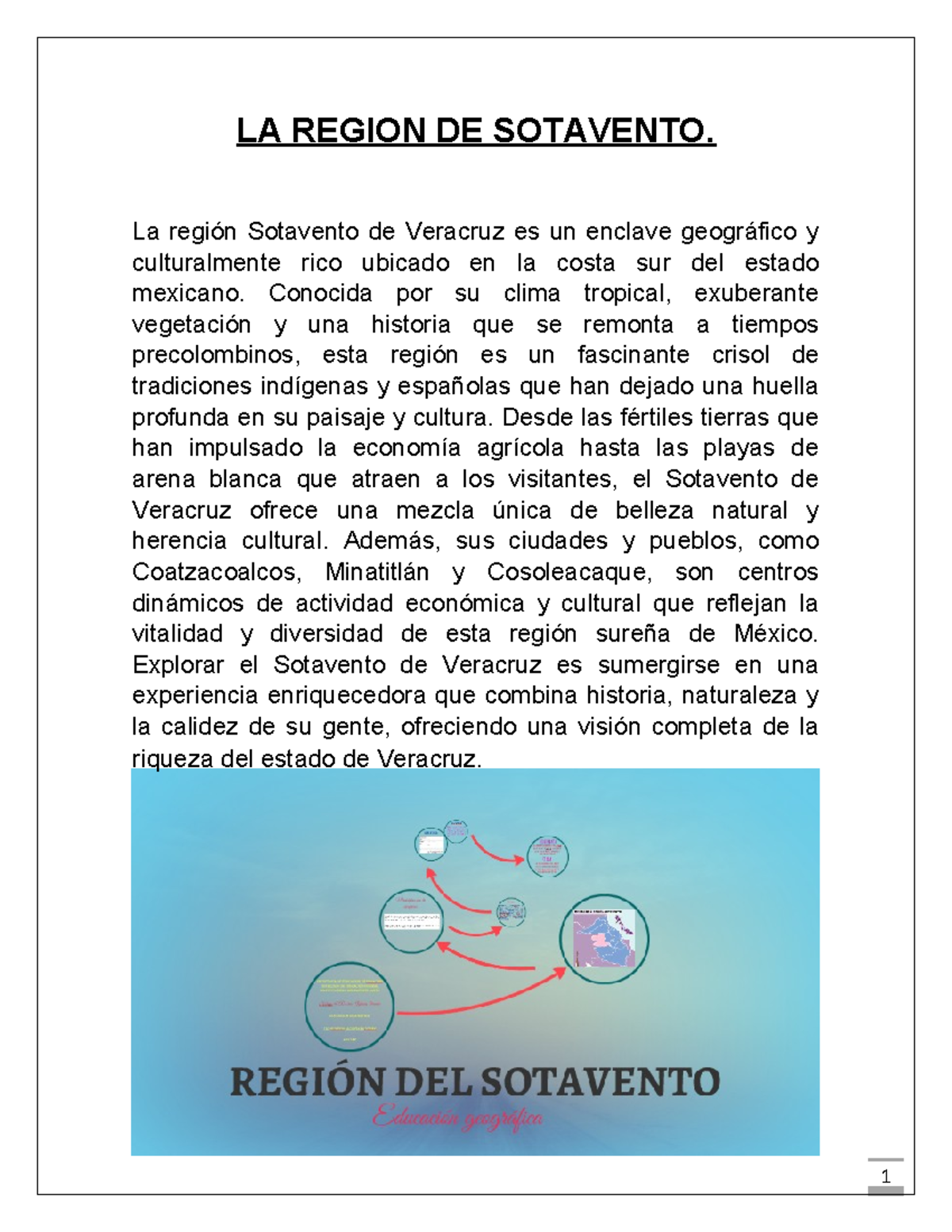 Estudio sobre la Región DEL Sotavento: Cultura, Naturaleza y ...