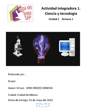 Actmod 21 - Módulo 21 ciencia y tecnología*resuelto* - Lee las ...