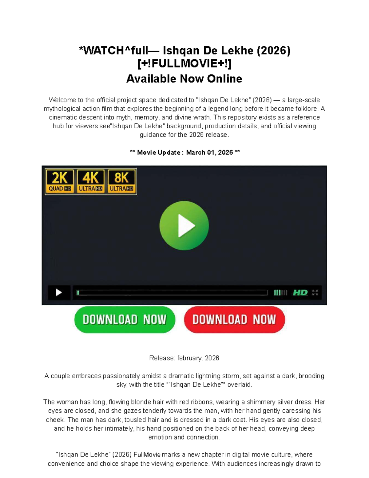 De (2026) Film Overview: Myth, Memory, and Divine Wrath - Studocu