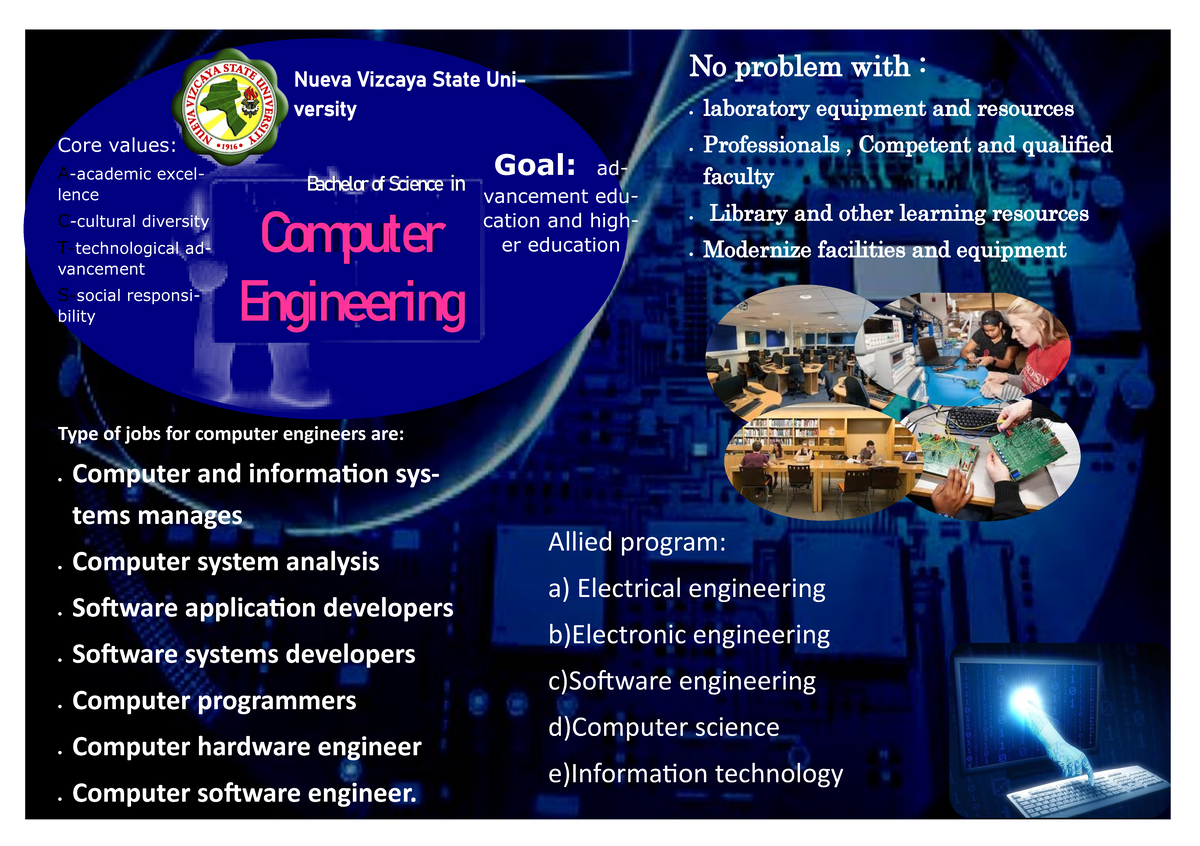 Computer flyers - Bachelor of Science in Computer Engineering No ...
