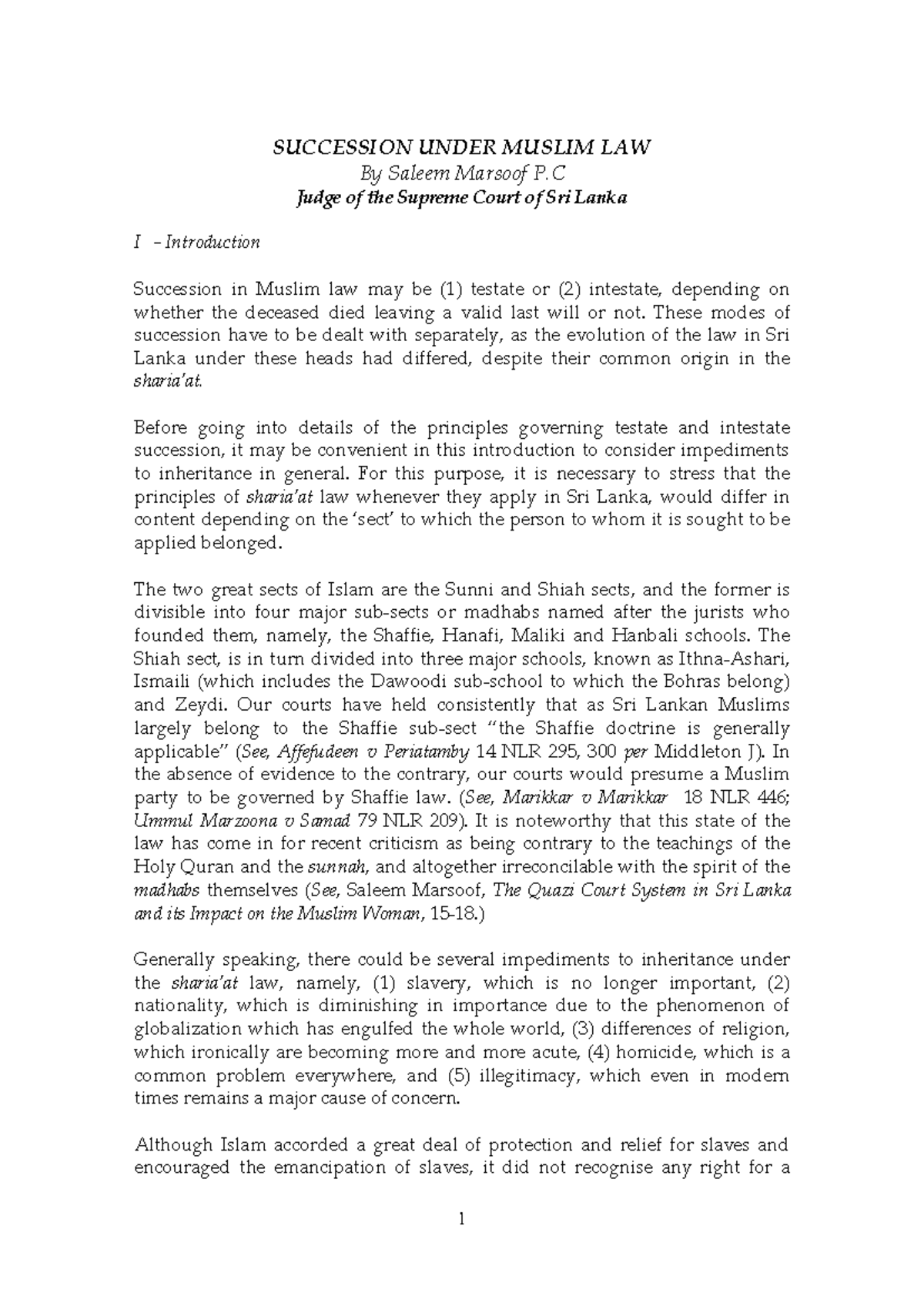 Succession Under Muslim Law: Testate & Intestate Principles Explained ...