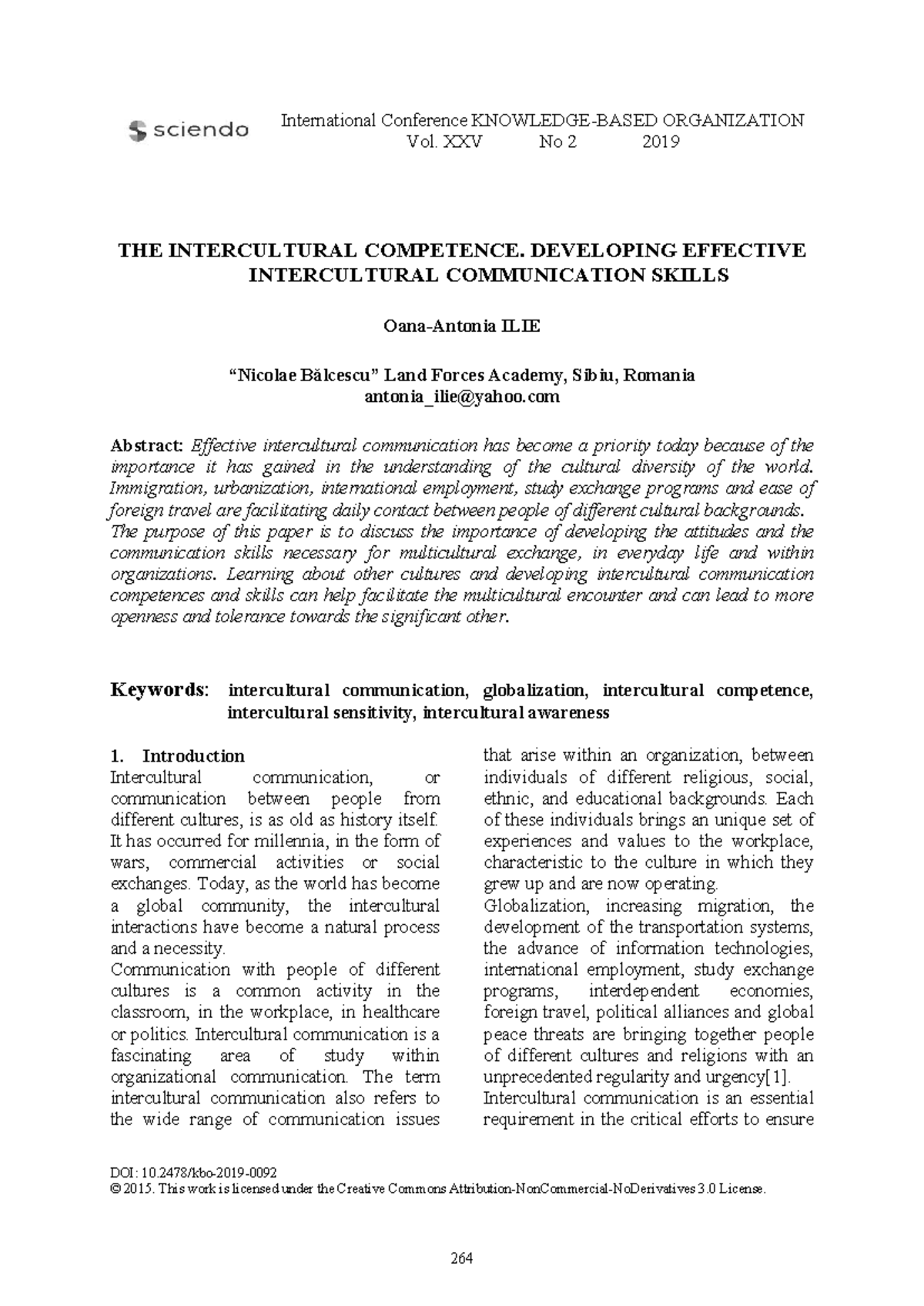 Intercultural Competence: Developing Effective Communication Skills ...