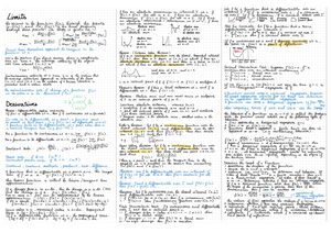 2024xxx MATH08058 Calculus and its Applications Solutions Guide - Studocu