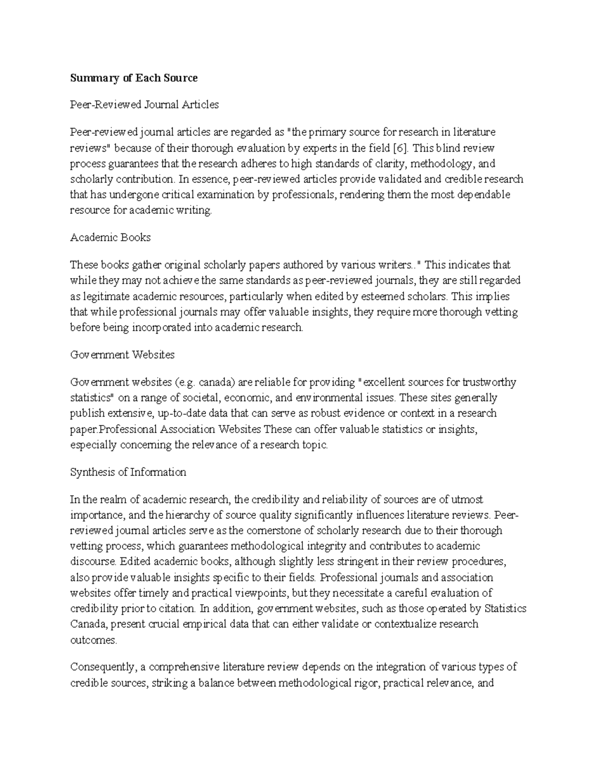 Unit 3 Assignment Activity: Evaluating Source Credibility in Research ...