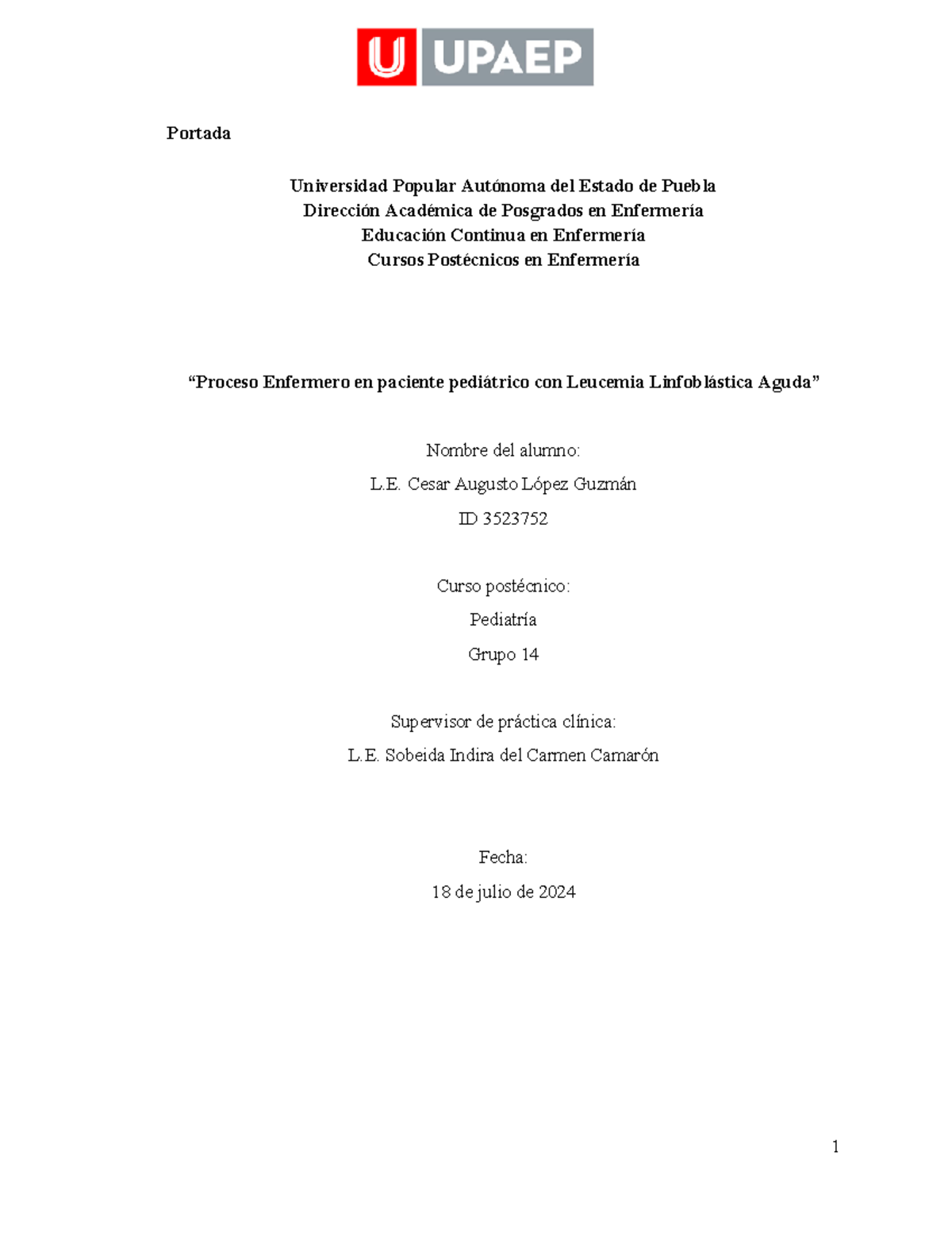 Place Augusto - Portada Universidad Popular Autónoma del Estado de ...