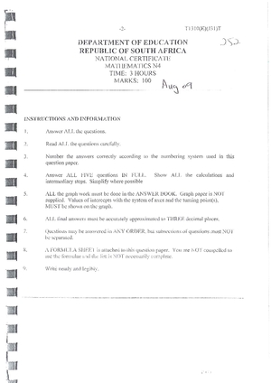 N4 Engineering Science April 2018 - T650(E)(A4)T NATIONAL CERTIFICATE ...