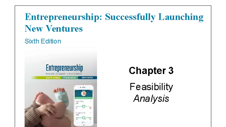 Chapter 3 - Feasibility Analysis in Entrepreneurship (ENT 101) - Studocu