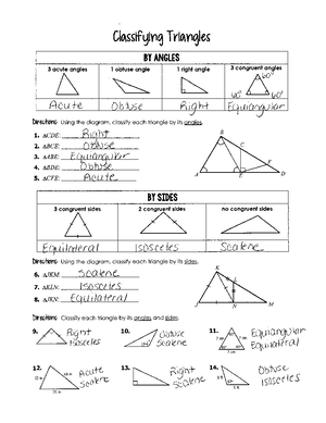 Geometry 8.1 Study Notes: Pythagorean Theorem Applications - Studocu