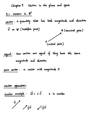 [Solved] Find a vector equation with parameter t for the line - Calculus III with Applications ...