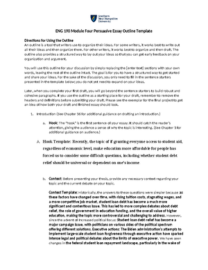 [Solved] research question how will reducing student loans will make ...