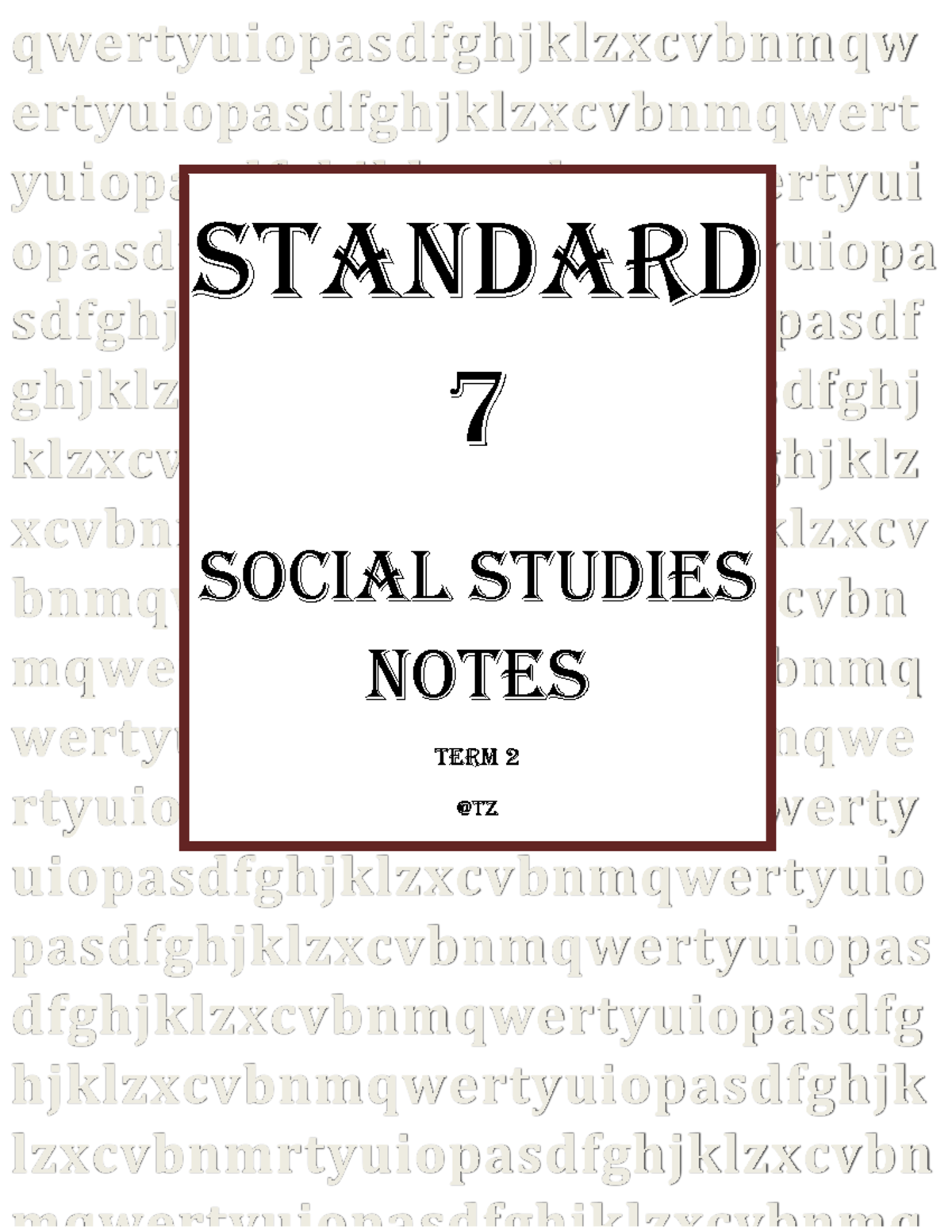 SOCIAL STUDIES STANDARD 7 NOTES: TERM 2 - COLONIAL RULE IN BOTSWANA ...