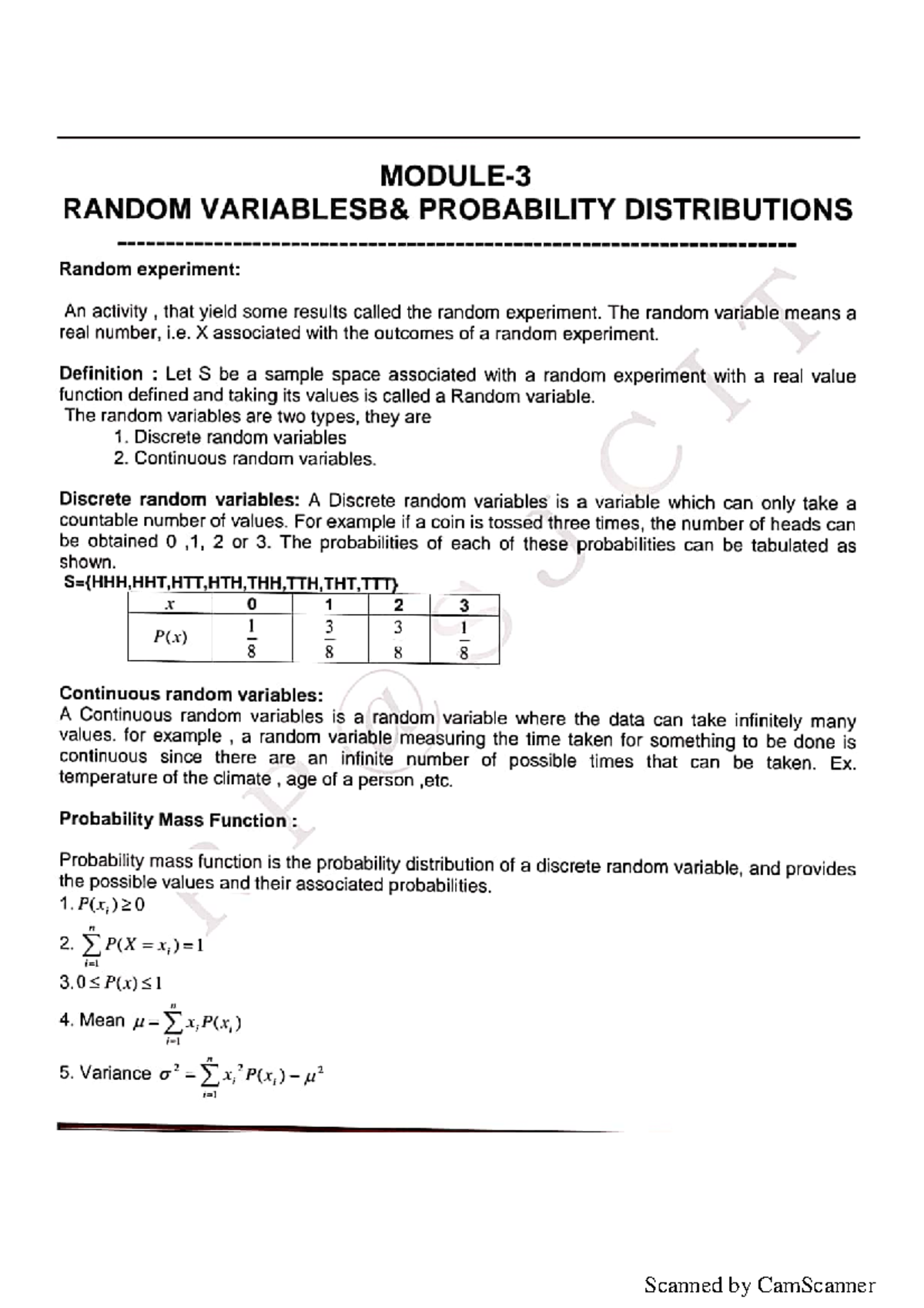 RANDOM PROBABILITY DISTRIBUTIONS: Concepts and Problems (MAT-4) - Studocu