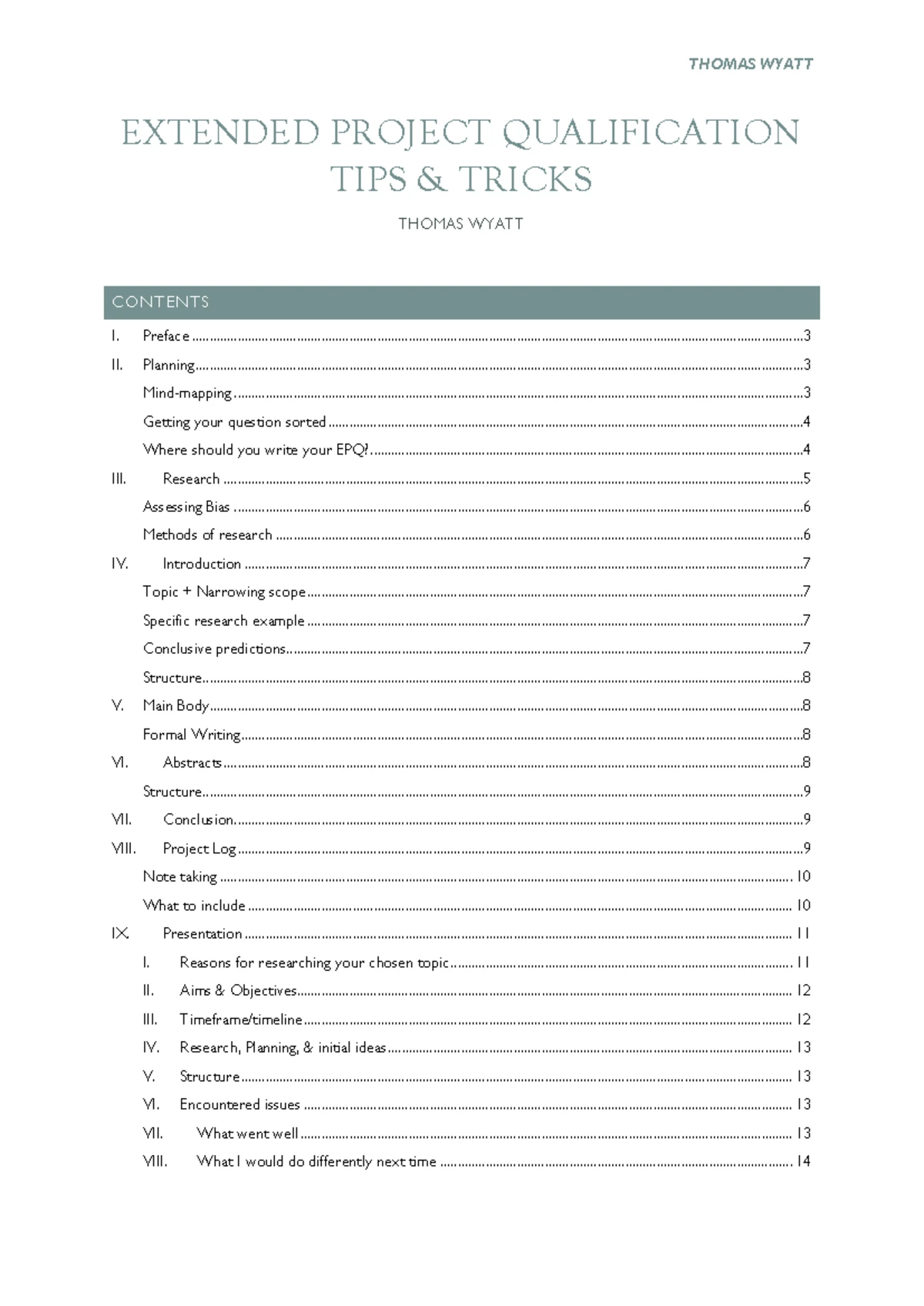 Epq specification - Pearson Edexcel Level 3 Extended Project Marking ...
