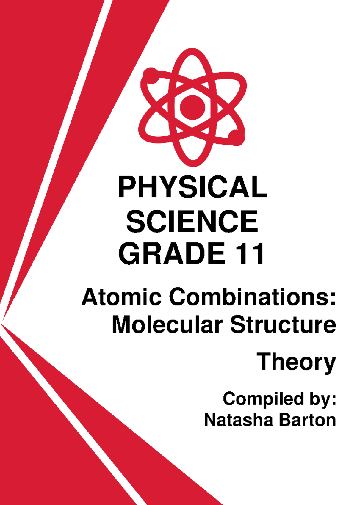 Grade 11 Physical Science: Atomic Combinations Theory Overview - Studocu