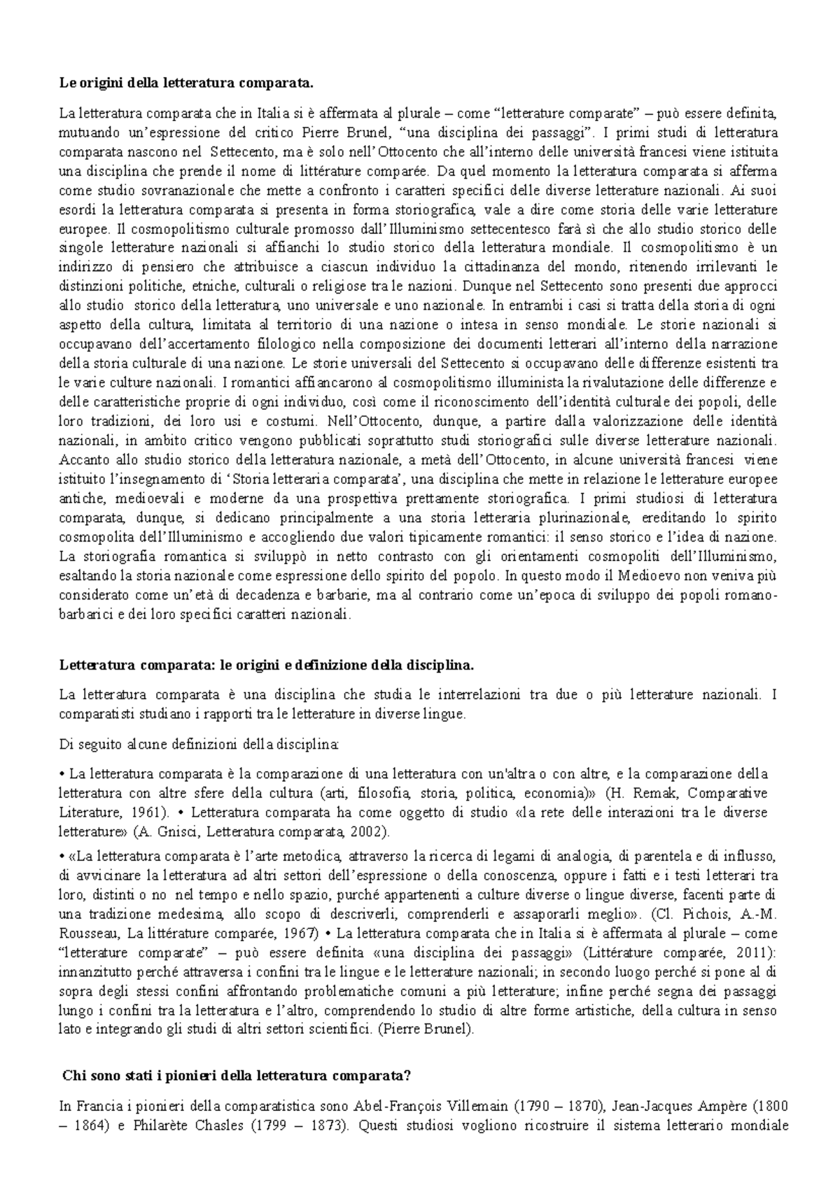 Critica-letteraria-e-letterature-comparate-e-campus-magistrale-domande ...