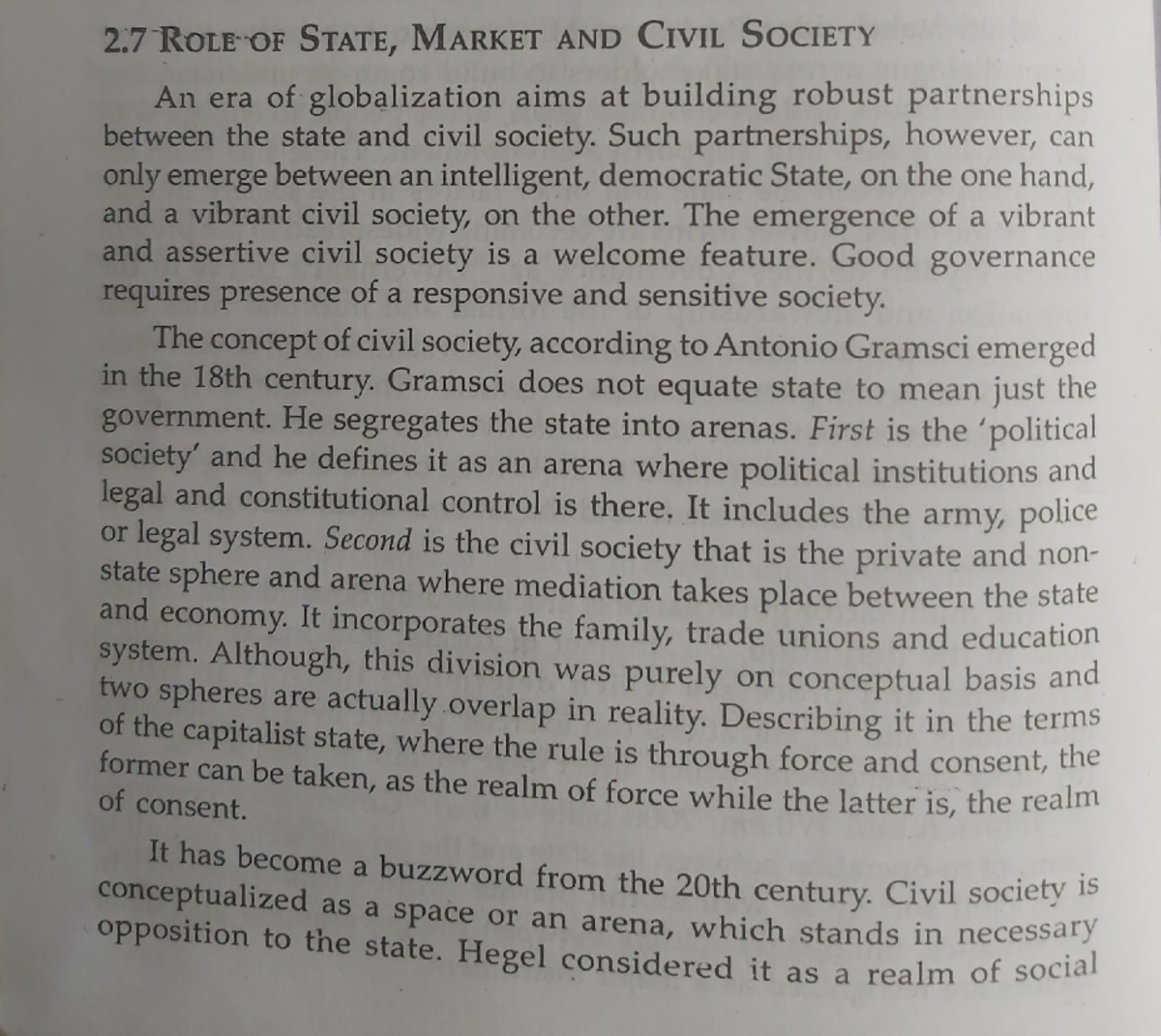 The Role of State, Market, and Civil Society in Governance Studies ...
