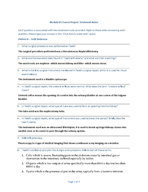 Module 03 Assignment: Intro to Pharmacology & Pathophysiology Questions - Studocu