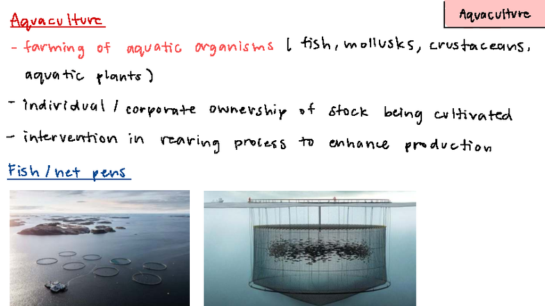 AGR2350 Aquaculture Notes: Challenges and Innovations in Fish Farming ...