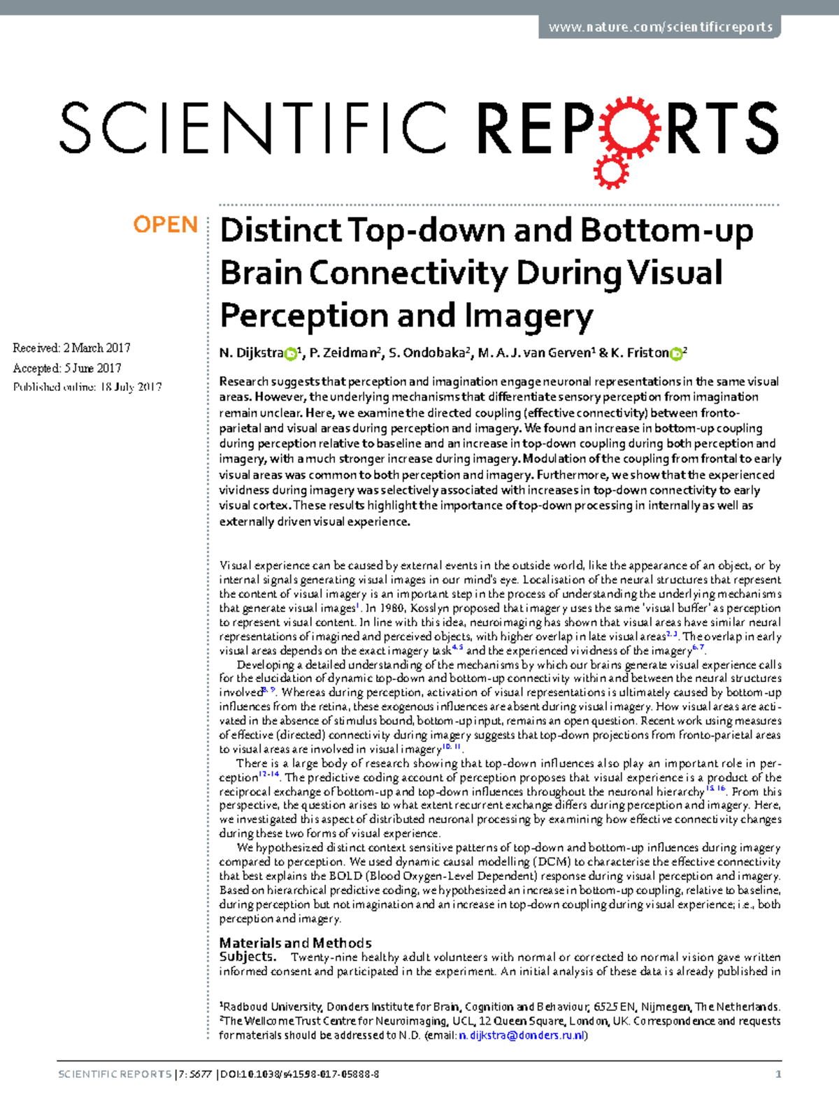 S41598 017 05888-0-0999900 - nature/scientificreports Distinct Top-down ...