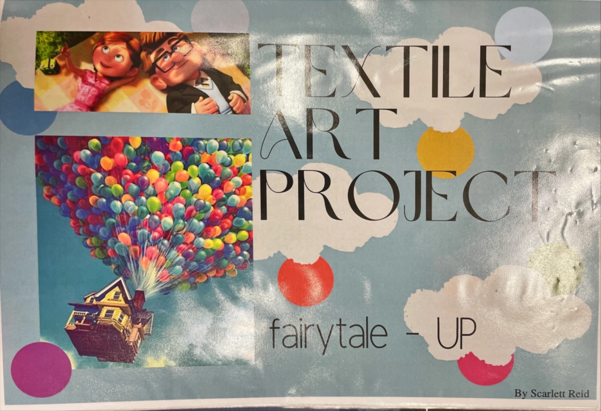 Textile Art Project: Exploring Pixar's UP Inspired Techniques and ...