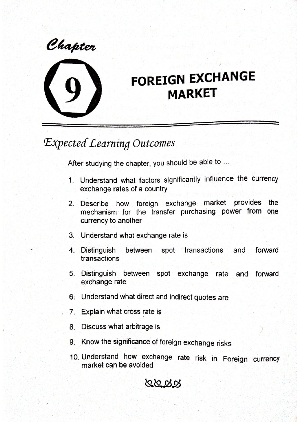 FIN 8880: Chapter 9 - Foreign Exchange Market Overview and Key Concepts ...