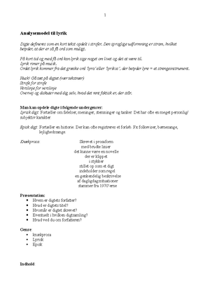 Novelle udfyldningsark - ANALYSEHJUL - NOVELLE UDFYLDNINGSARK Se ...