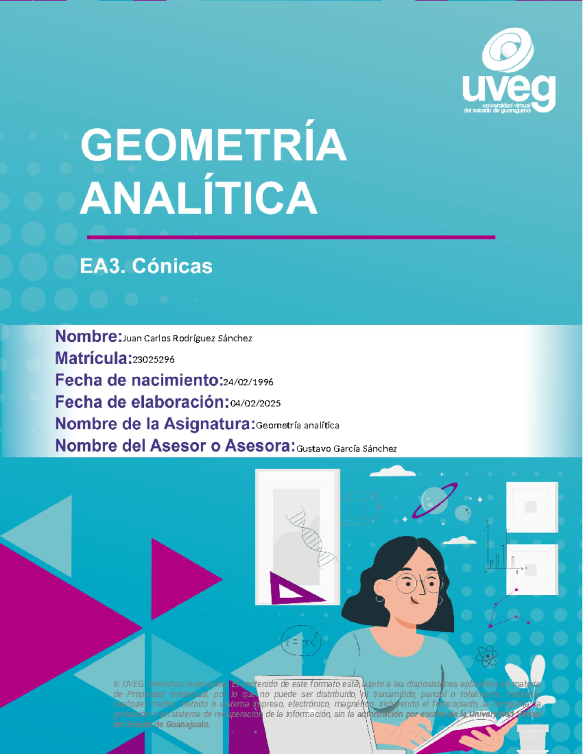 Notas de Cónicas para Geometría Analítica (23025296) - Juan Carlos ...