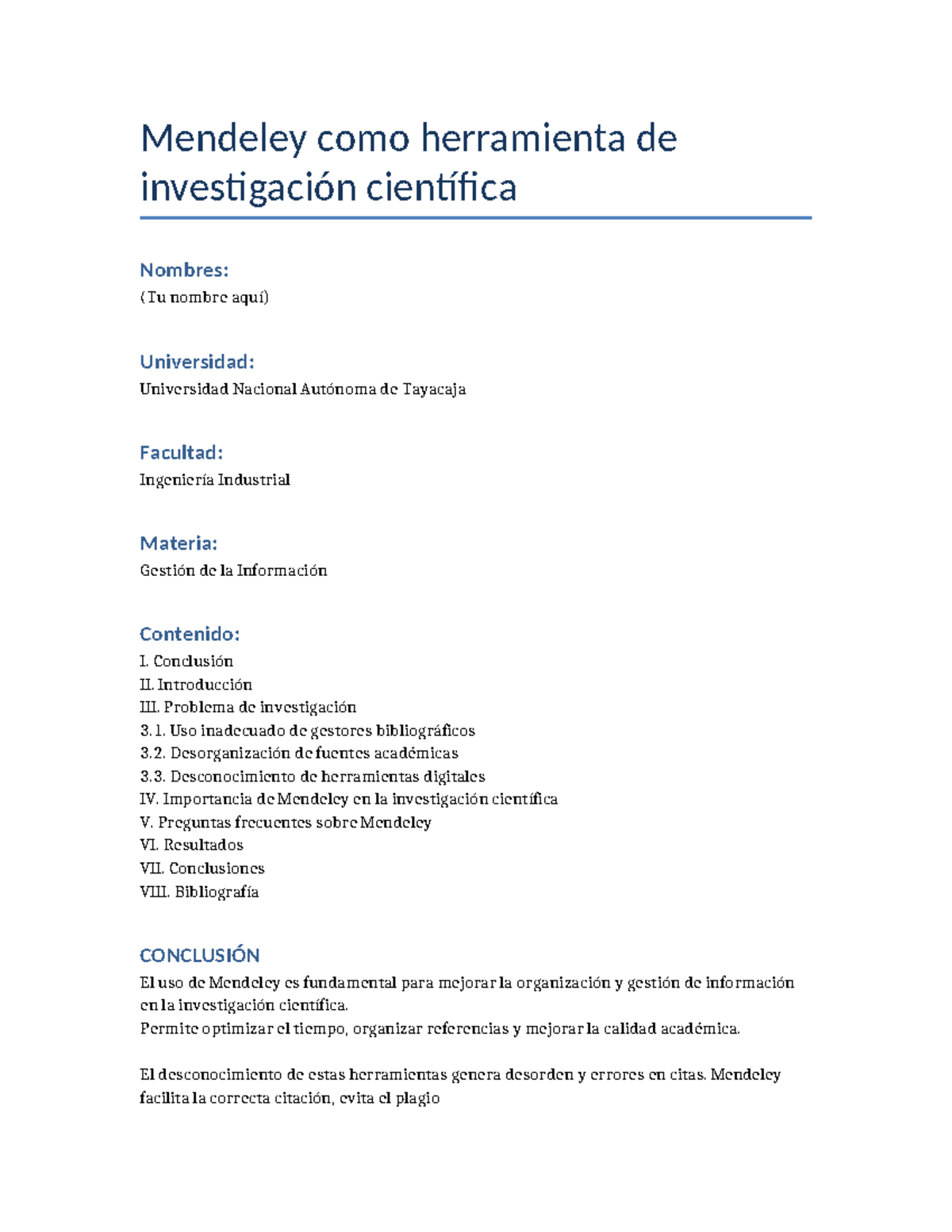 Mendeley como Herramienta Clave en la Investigación Científica ...