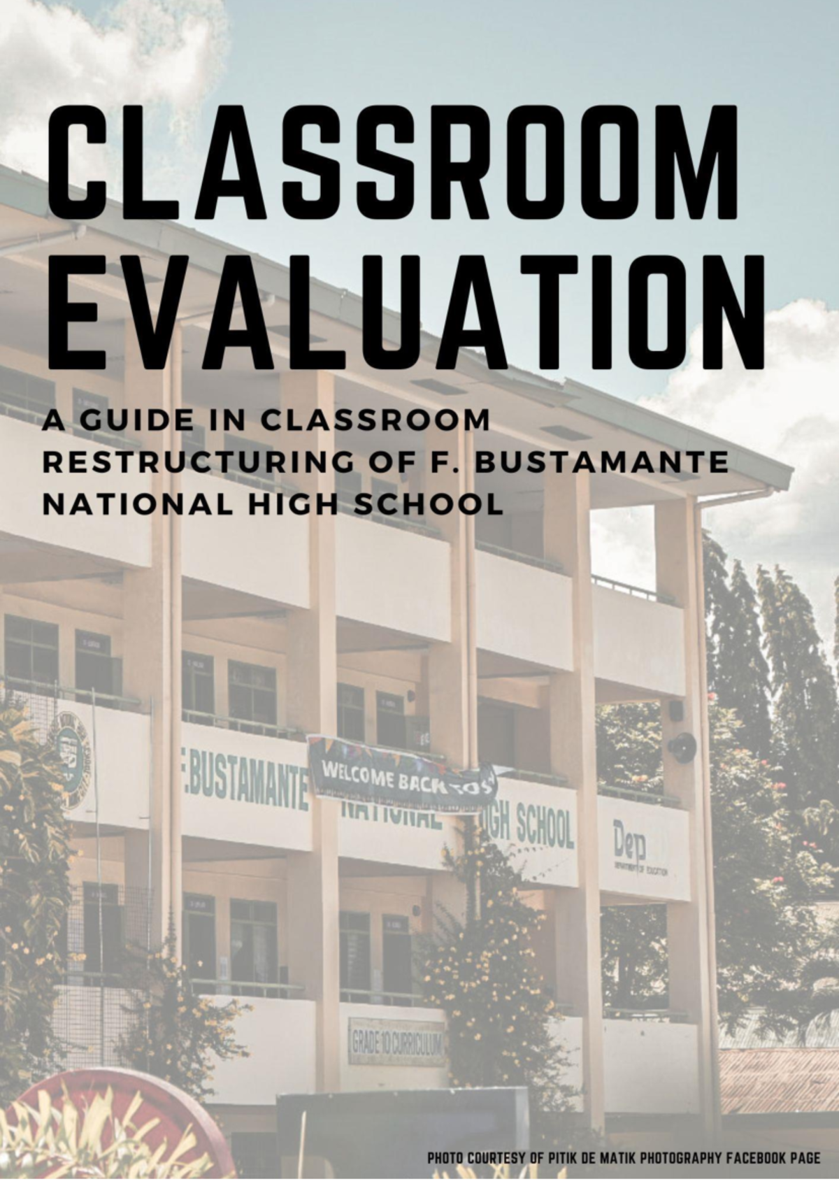 Classroom-Evaluation-Guide - Rationale Students perform better when ...