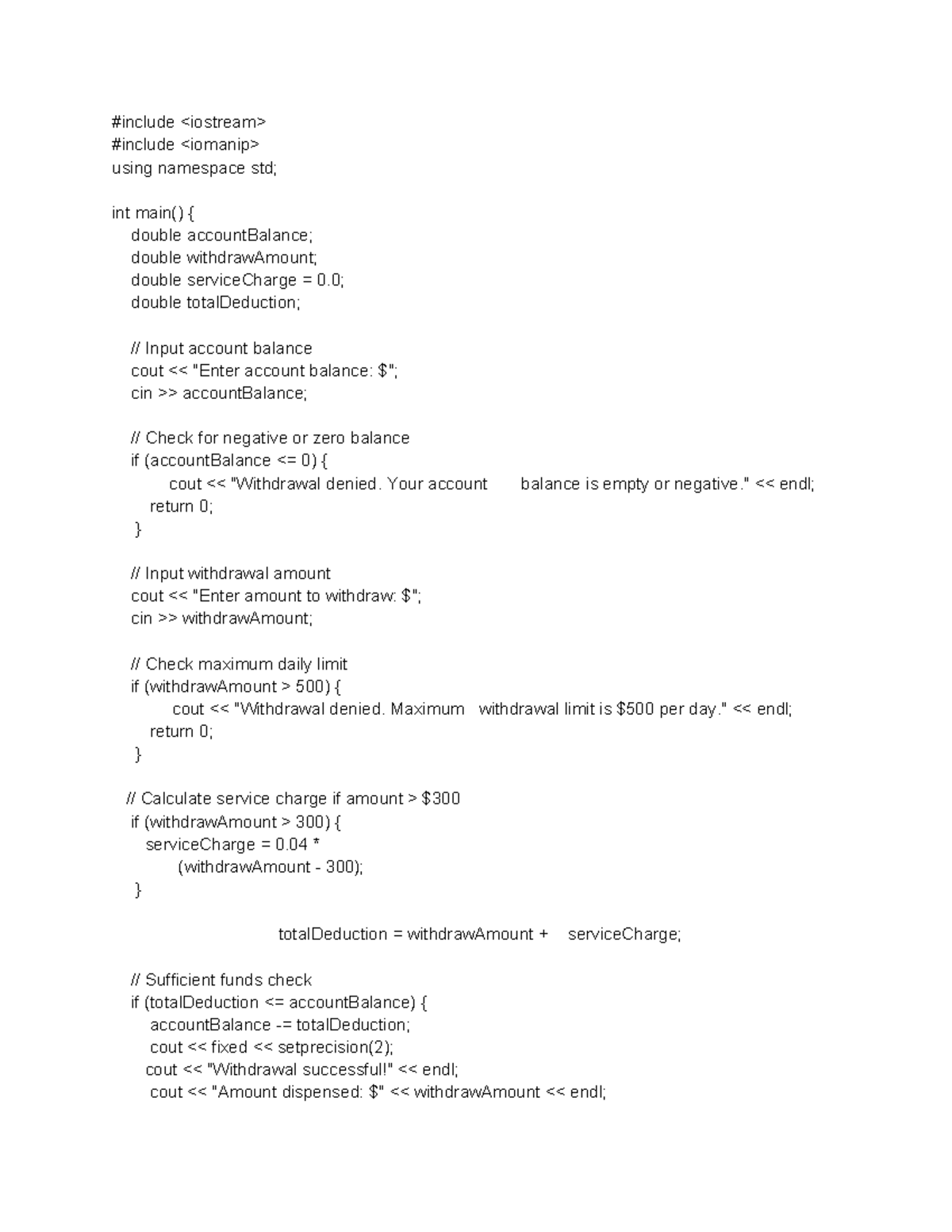 Cpp Challenge 2 - Week 2 Coding Project Assignment - Studocu