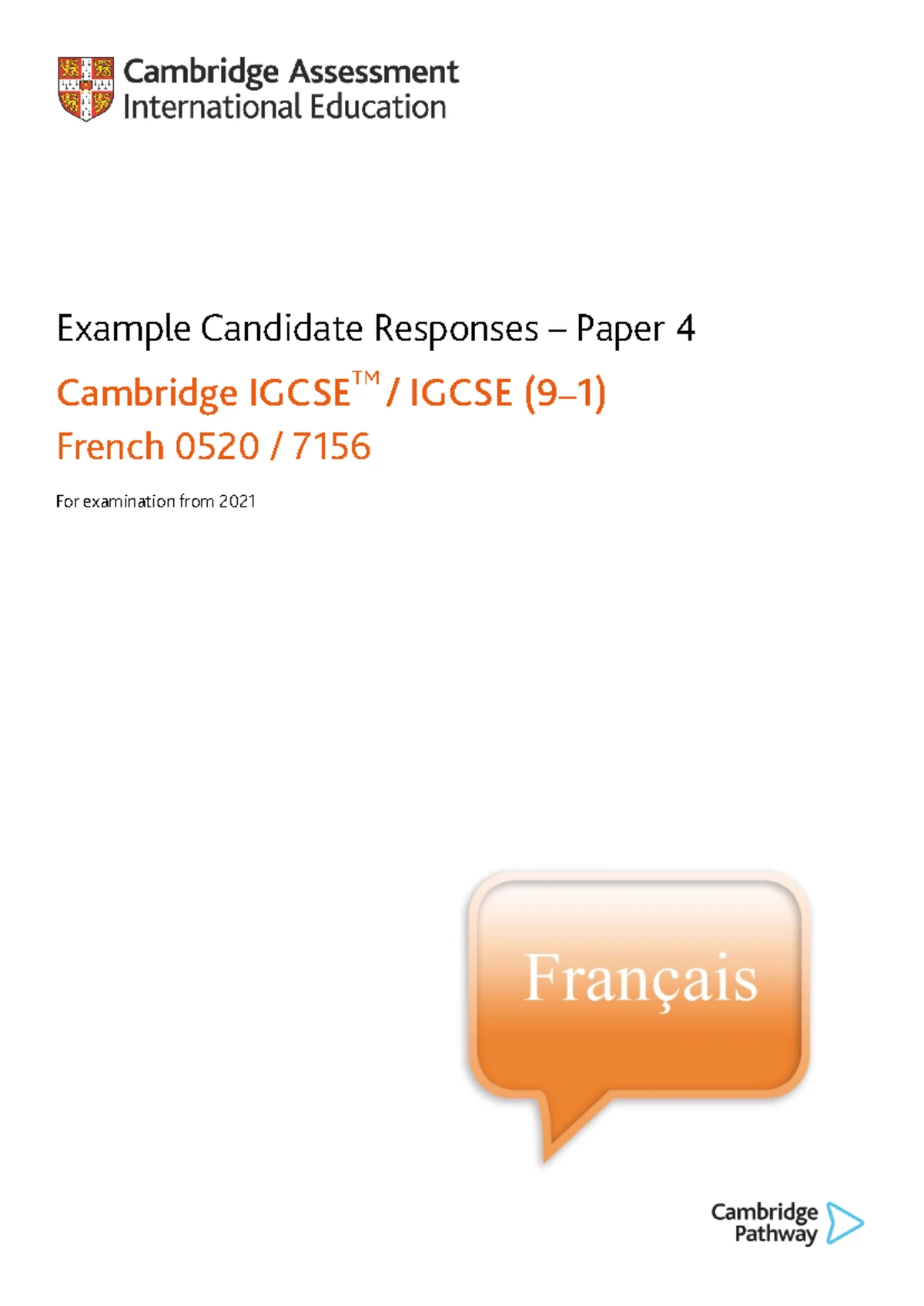 IB French ab initio Writing Formats - Task Guidelines & Examples - Studocu