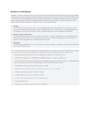 Chapter 5 Notes on Commonly Used CCA Classes and Rates - Studocu