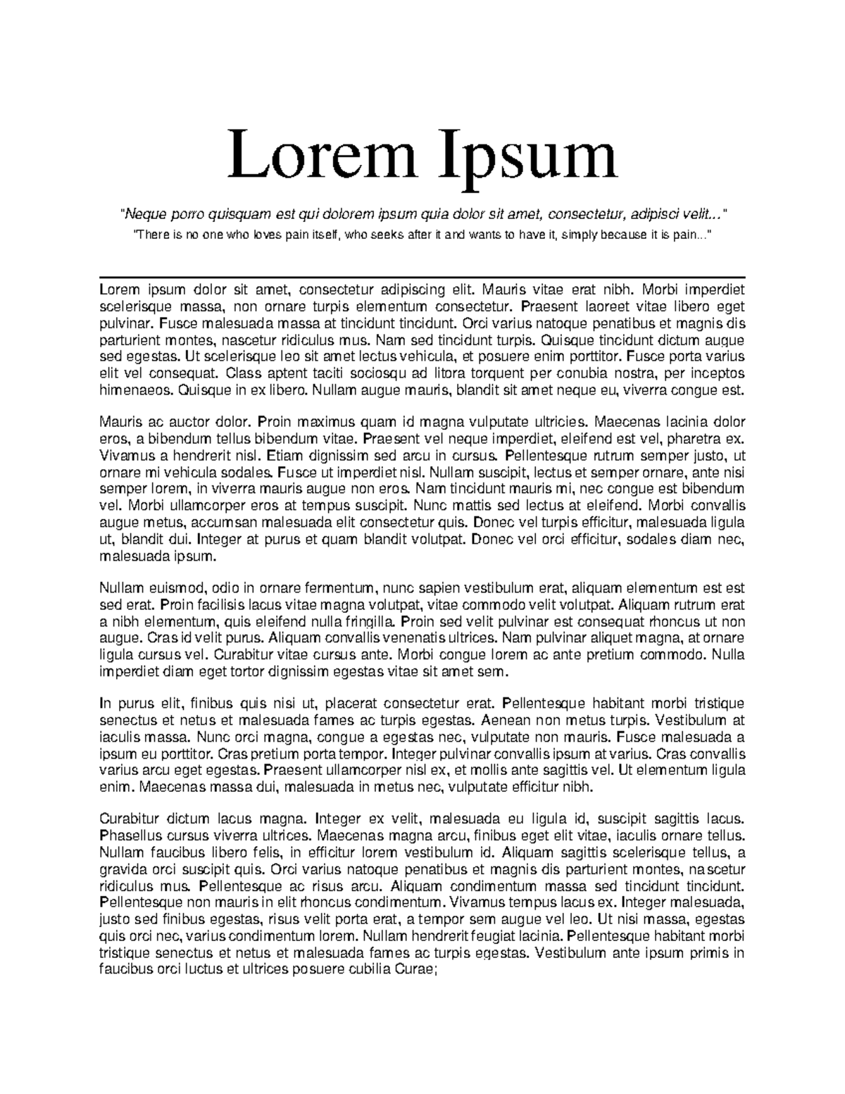 Sample Document on Lorem Ipsum Text Analysis - Studocu