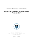 MAM1010F - Applied Calculus I - Studocu