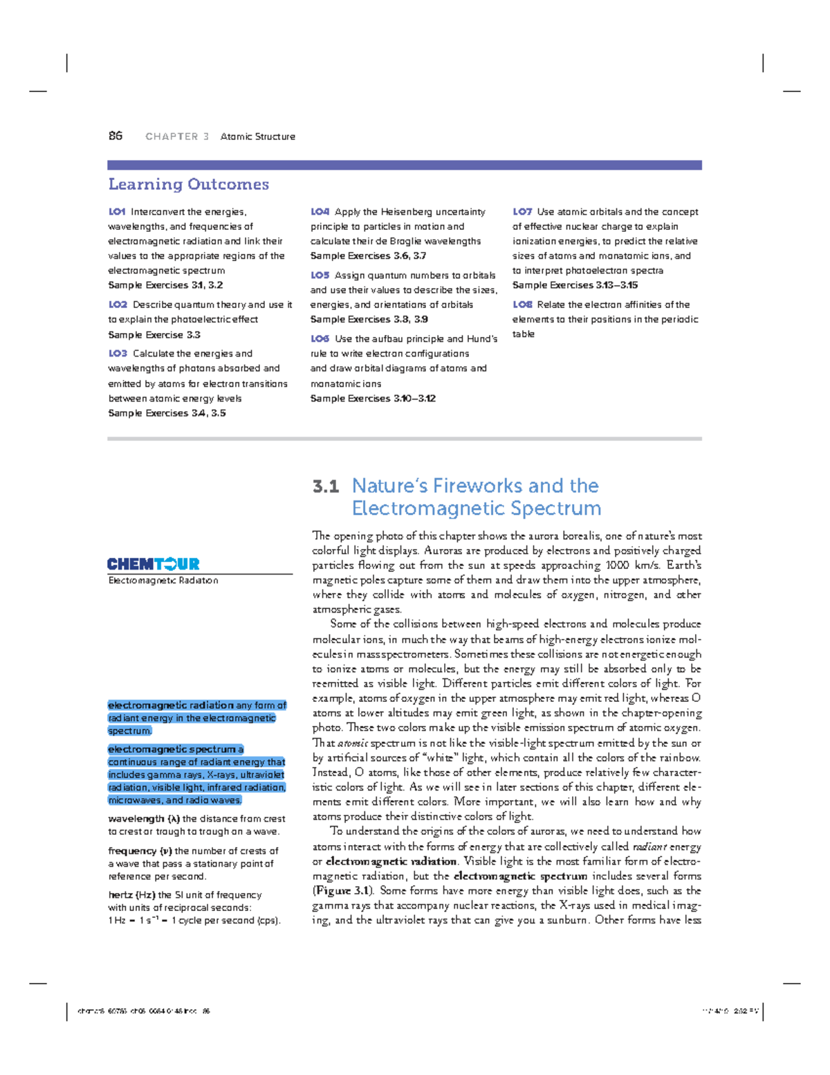 CHEMISTRY 3 Midterm Review: Atomic Structure & Electron Configurations ...