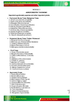 CBLM JM1 - Land Preparation - COMPETENCY-BASED LEARNING MATERIALS Sector: AGRICULTURE AND ...