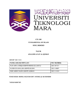Assignment Group MIN Mapping - OBM 100 PERSONALITY DEVELOPMENT SESI 2 ...