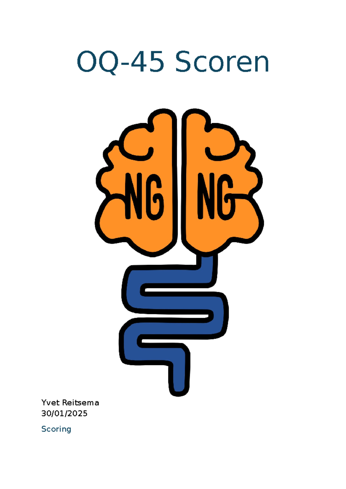 OQ-45 Scoringshandleiding: Interpretatie en Berekening - Studeersnel