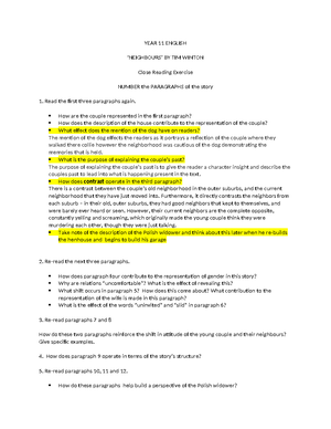 IA3 Final - Short Story: The Unbreakable Connection - 24/25 - Studocu