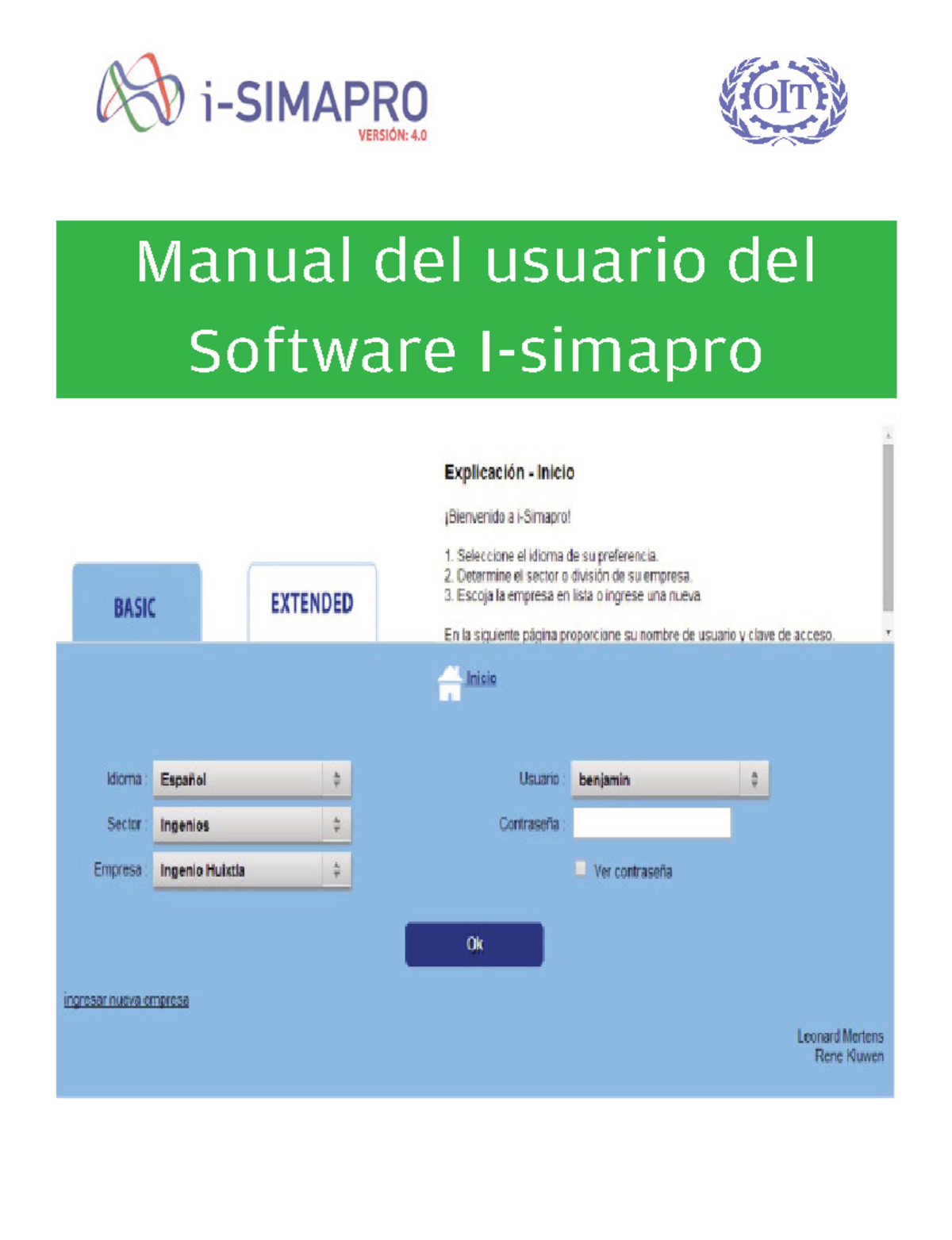 Guía del Usuario para I-simapro: Manual de Configuración y Uso - Studocu