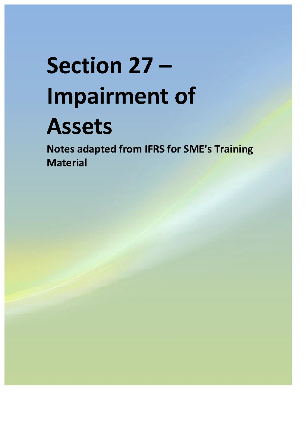 GRAP 23: Revenue from Non-Exchange Transactions - Accounting Standards ...