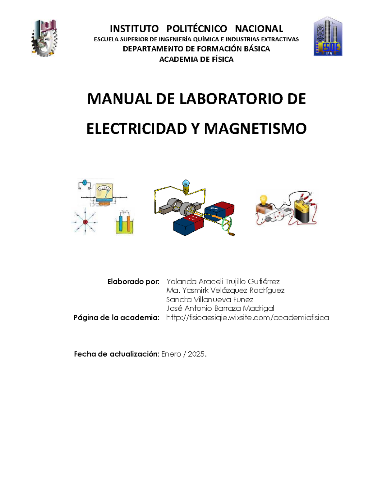 Laboratorio de Electricidad y Magnetismo - Manual Completo (EYM) - Studocu