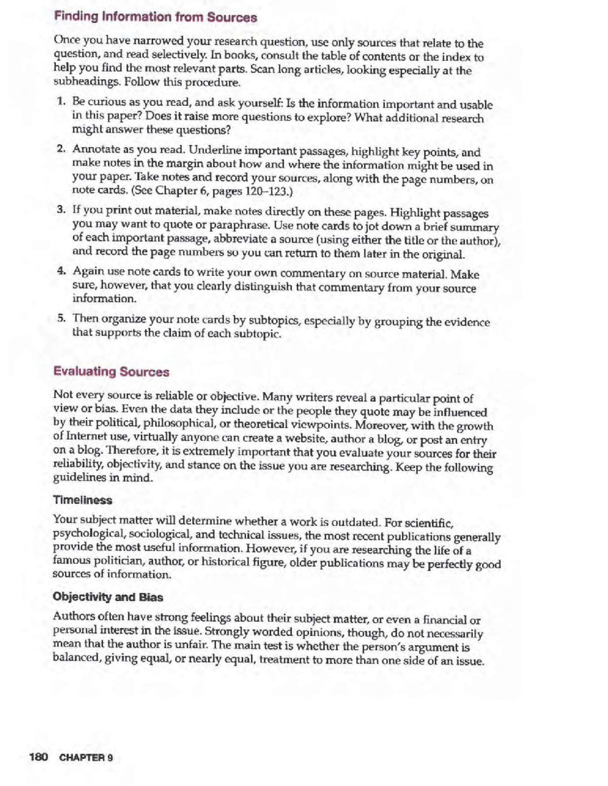 Evaluating Resources for Research: Strategies and Guidelines - Studocu