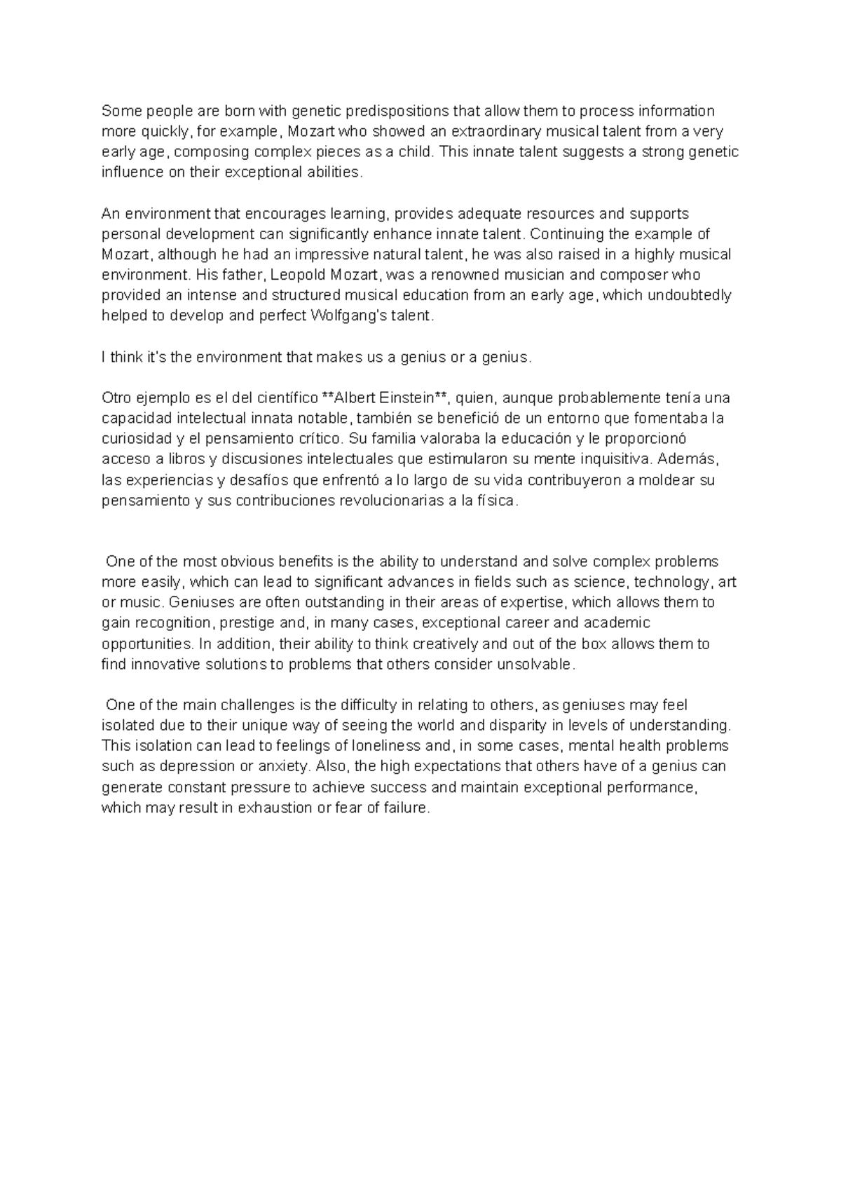 Genetic Influences and Environmental Factors in Talent Development ...