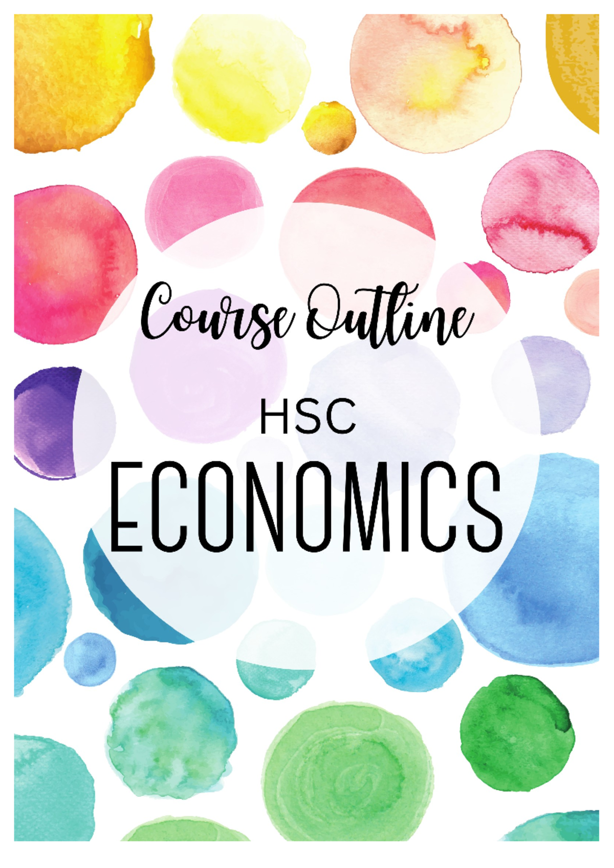 1 HSC Course Outline 2025 - REFERENCE MATERIALS Textbook Dixon, T ...