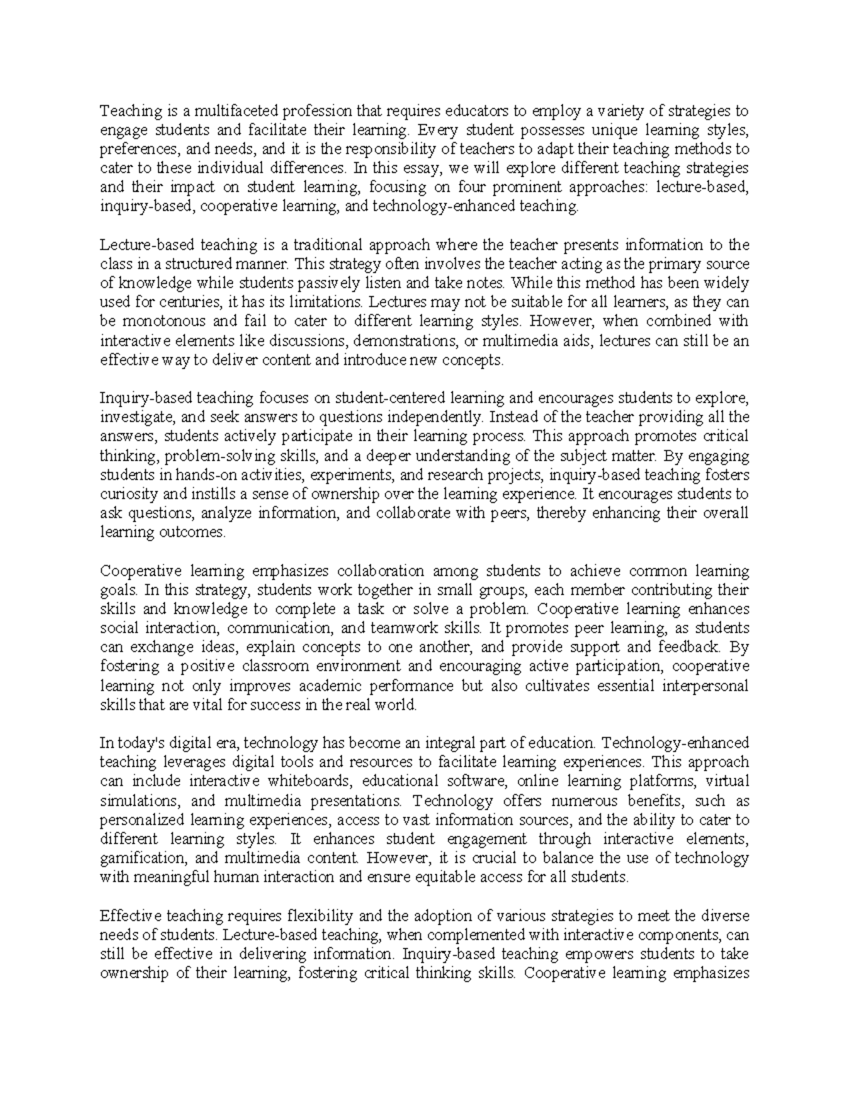 LAC 3 & LAC 4 - Effective Teaching Strategies for Learner Engagement ...