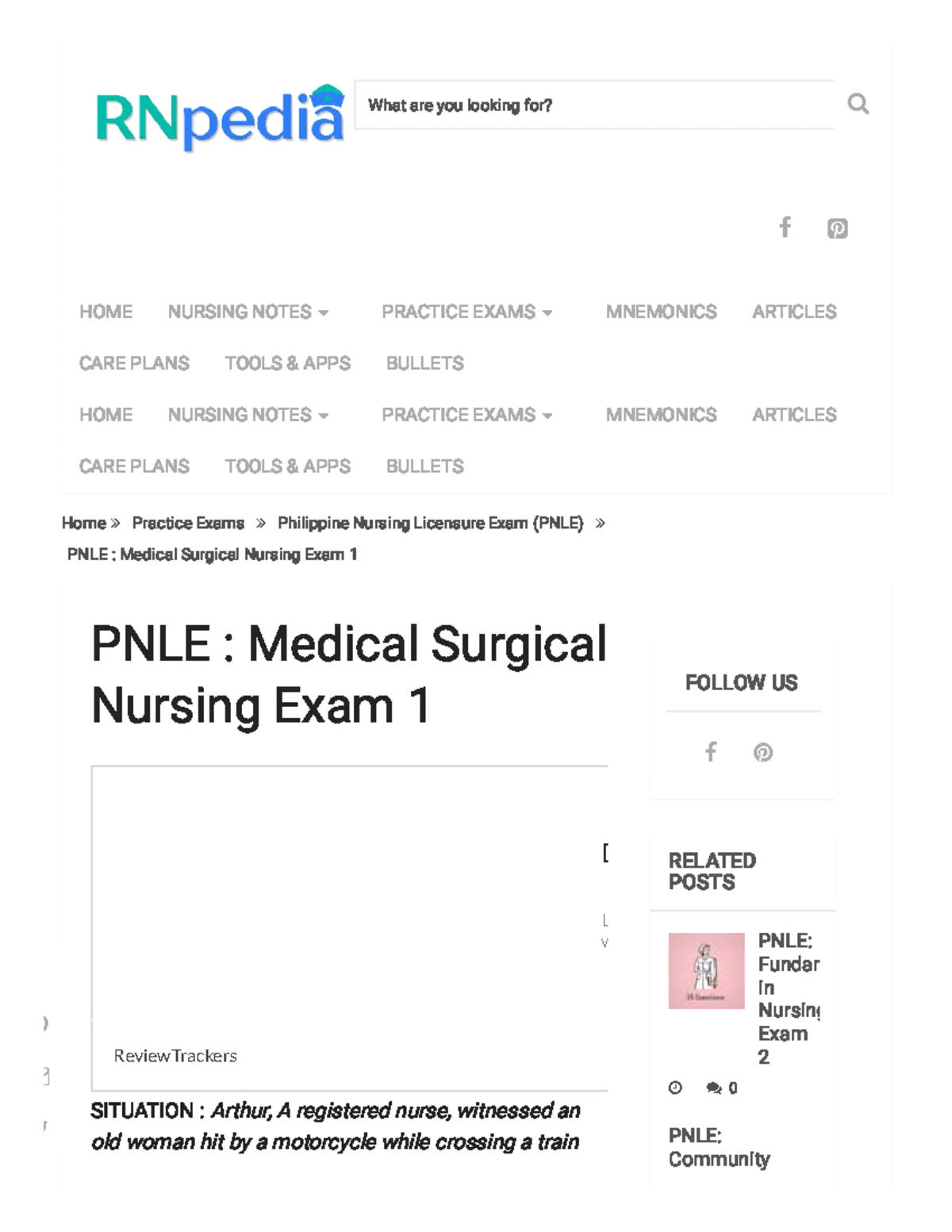 PNLE Medical Surgical Nursing Exam 2 Study Notes and Practice Questions ...