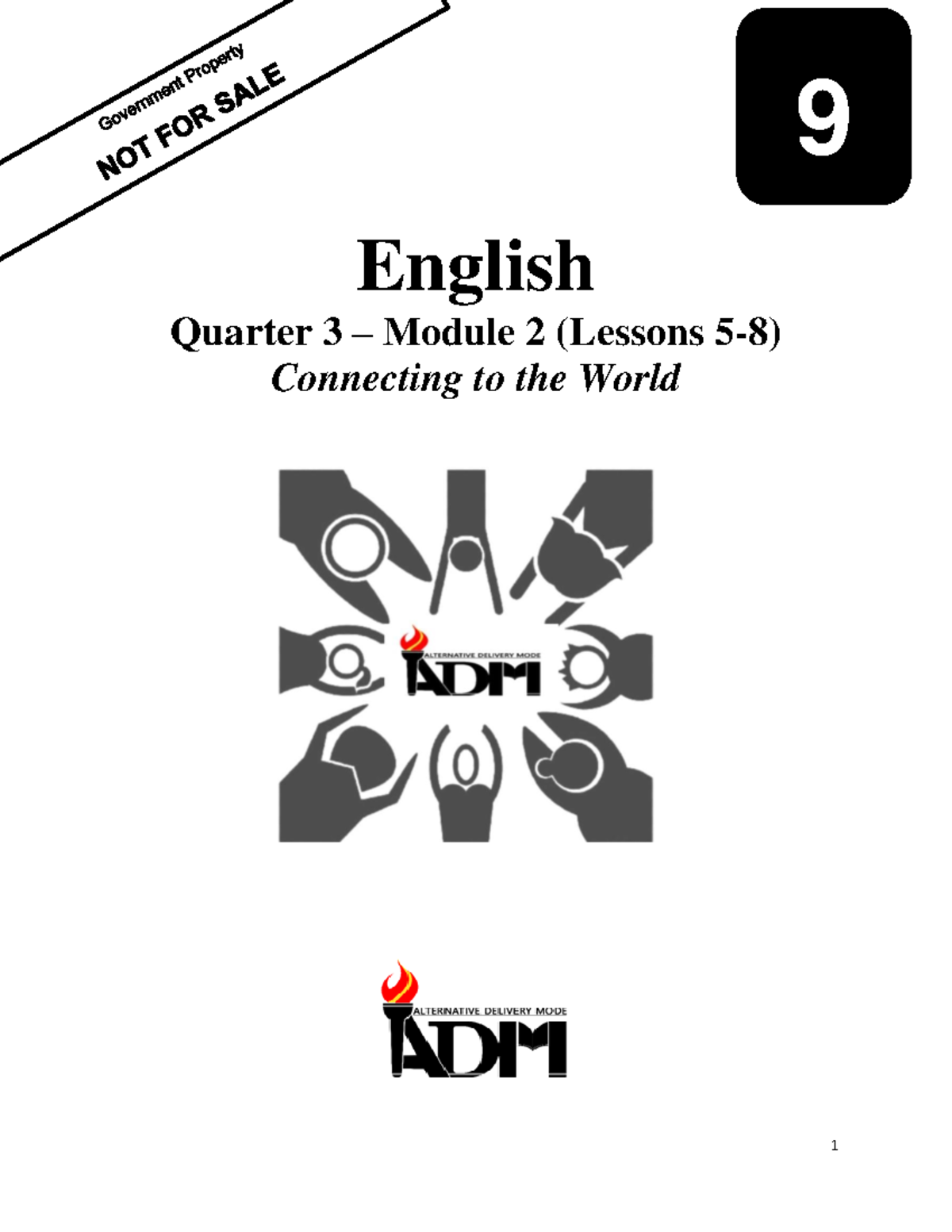 Q3 G9 English M2 - Connecting to the World (Lessons 5-8) - Studocu