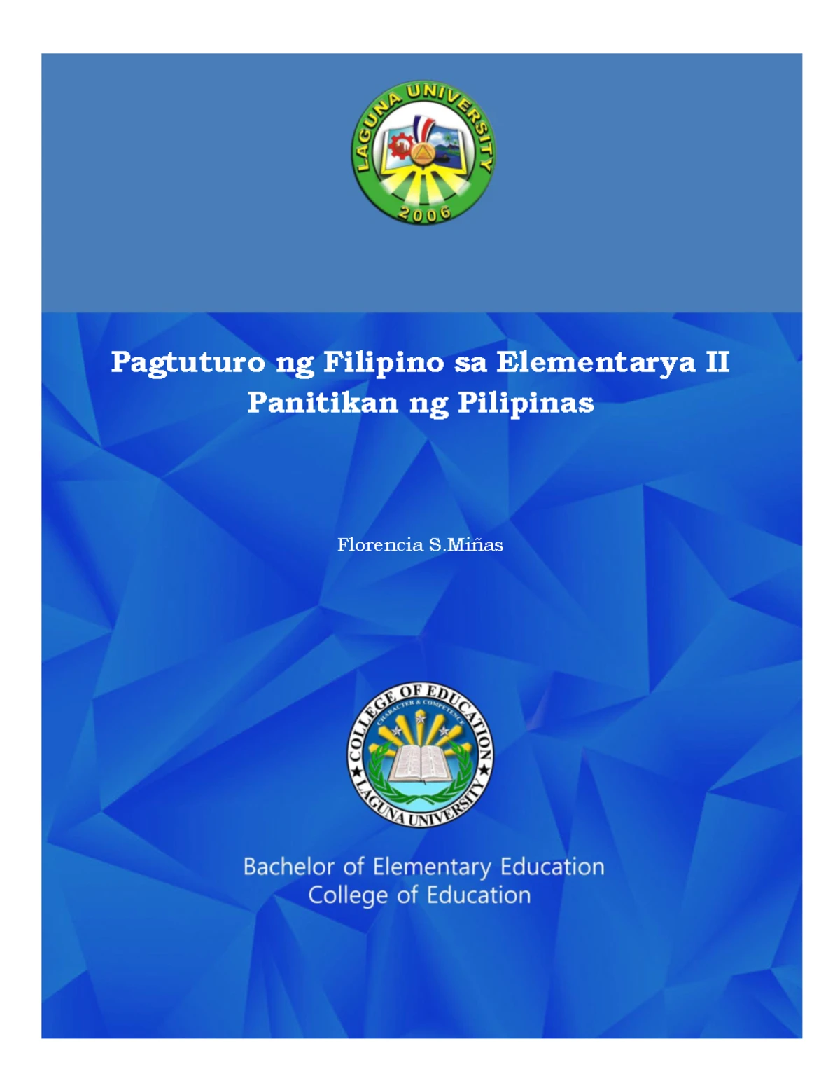 Assesment of Learning 2 Syllabus - Course Information Course Name ...